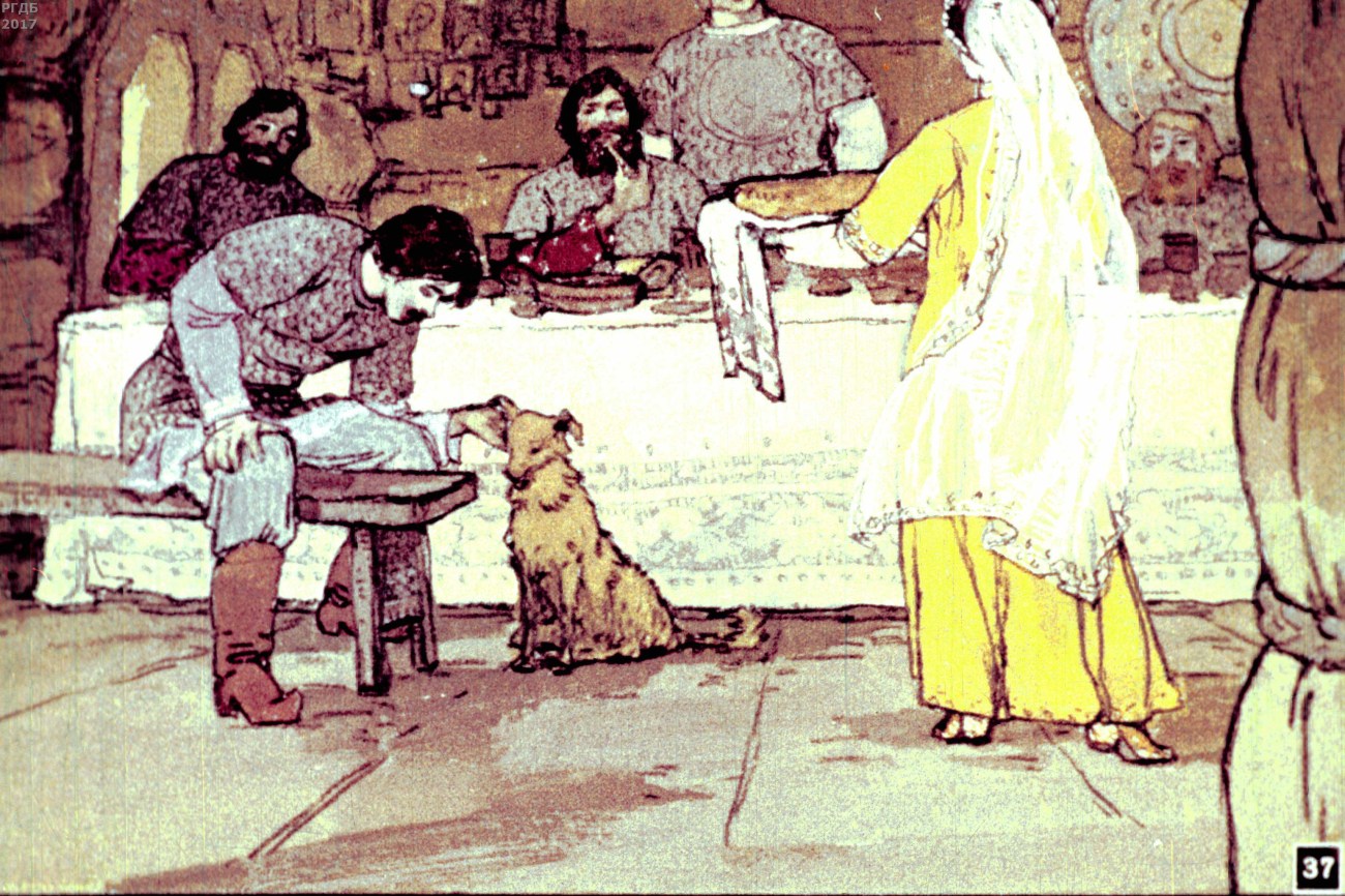 La principessa e i sette cavalieri, di A. Puskin. L’amore vince tutto – Mammaoca